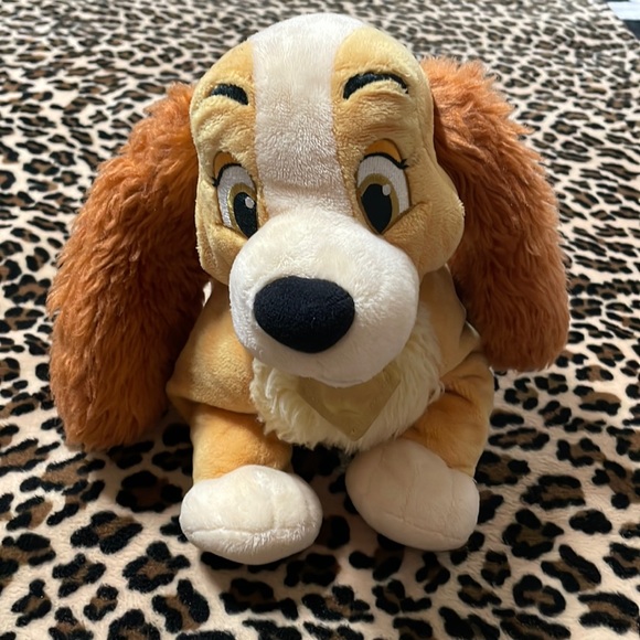 Disney | Toys | Disney Store Lady And The Tramp Plush Doll Cute Puppy Cocker Spaniel Dog Toy ...